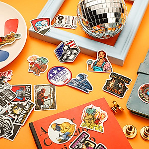 100 Pieces Welding Stickers Hard Hat Stickers Welding Stickers Decals, Tool Box Stickers Funny Stickers for Helmet Welding Construction Worker Lineman Oilfield Electrician Decals