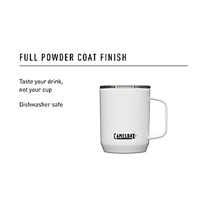 CamelBak Horizon 12oz Tumbler - Insulated Stainless Steel - Tri-Mode Lid - White