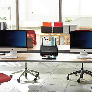 Epson Workforce ES-500W II Wireless Color Duplex Desktop Document Scanner for PC and Mac, with Auto Document Feeder (ADF) and Scan from Smartphone or Tablet