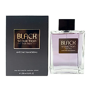 Seduction In Black by Antonio Banderas Eau De Toilette Spray 6.8 oz (Men)