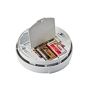 Kidde Hardwired Smoke Detector Alarm with Light and Battery Backup, Battery Included, Interconnectable