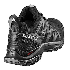 Salomon Men's XA PRO 3D GORE-TEX Trail Running Shoes for Men, Black / Black / Magnet, 11.5