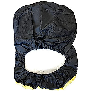 Virtionz Riding Lawn Mower Seat Cover (Medium) LP92324 Fits John Deere Mower Tractor & Gator Seats up to 15" High(Four Convenient Pockets)