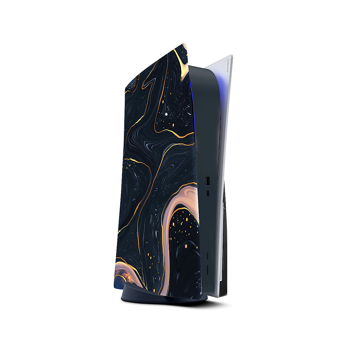 TACKY DESIGN PS5 Skin Paint Smear Skin for Playstation 5 skin Console and 2 controller skin, PS5 cover Vinyl 3M Decal Stickers Full wrap Cover (Disk Edition)