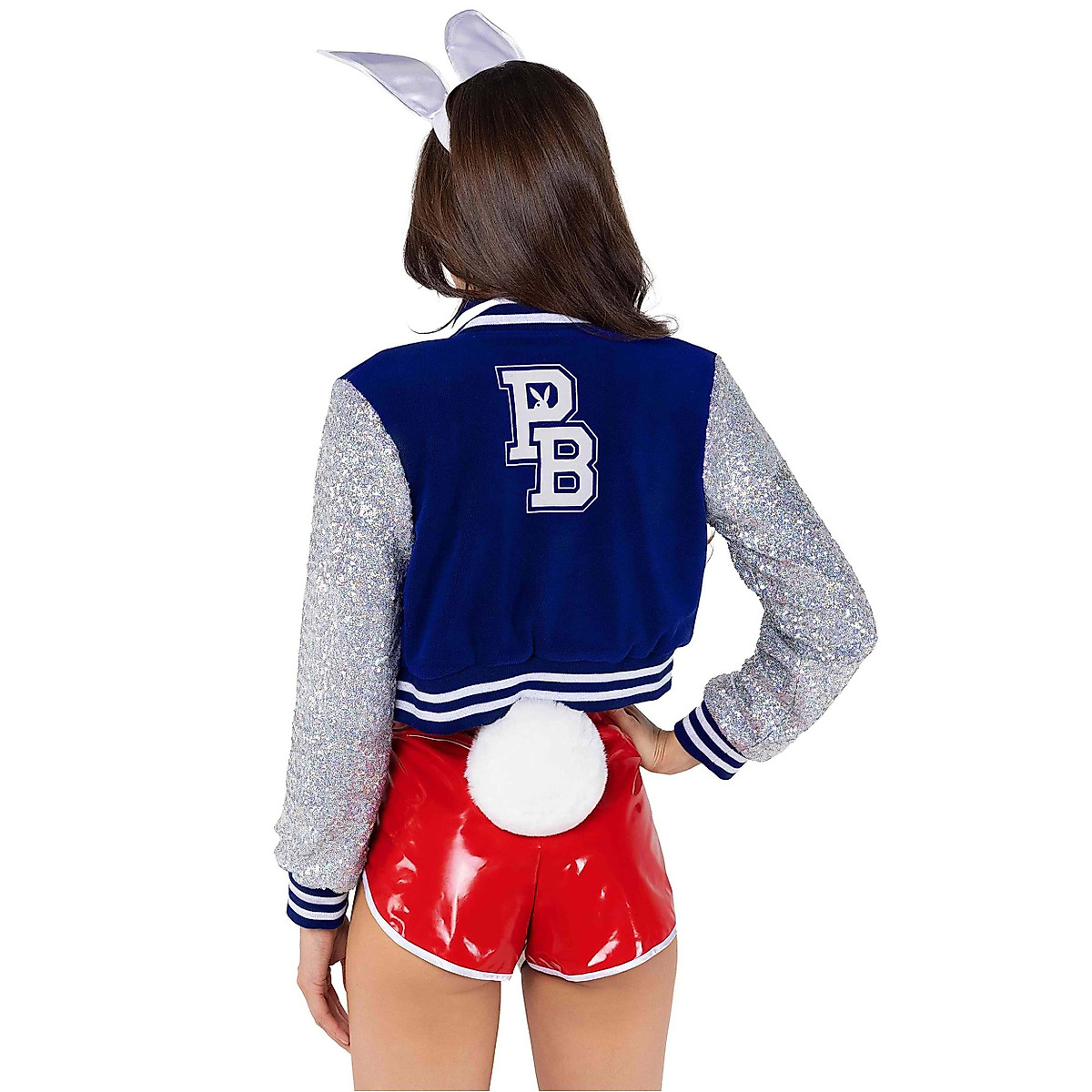 Women's Playboy Sexy Athlete Costume | Playboy Bunny Large