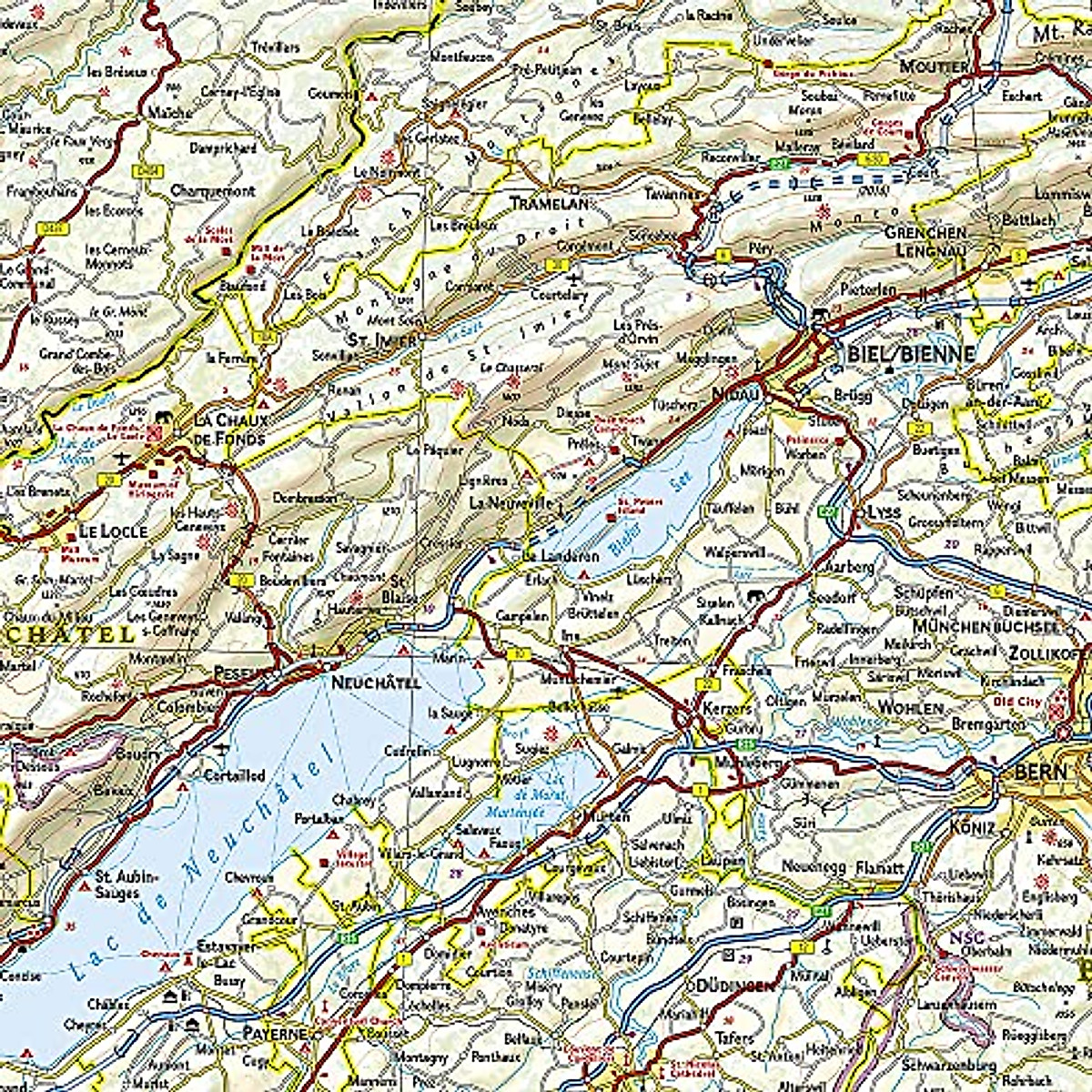 Switzerland Map (National Geographic Adventure Map, 3320)