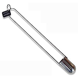 HFBTE Viscometer Flow Cup Stainless Steel Viscosity Cup Zahn Cup #4 Dip Type 44ml for Thicker Fluid and Mixture Pore Size 4.39mm