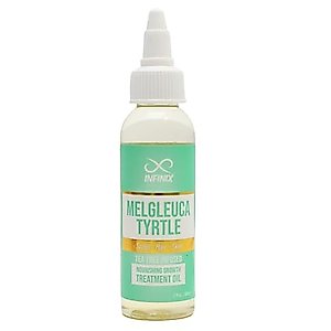 Infinix Hair Care - Tea Tree Infused Melgleuca Tyrtle For Hair, Scalp and Skin, Nourishing Growth Oil
