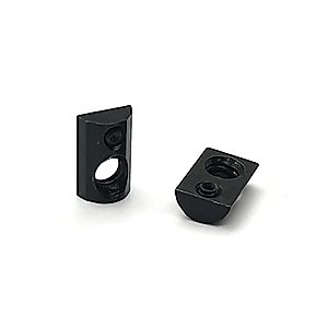 Roll-in T-Nut with Set Screw | 1/4-20 Tap | 24 Pack |10 Series T-Slot | Compatible with 80/20: 3313