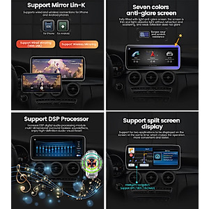 Android 12 Car Stereo GPS Sat Nav for Mercedes-Benz A-Class W176 GLA CLA X156 C117 Touchscreen Multimedia Player Mirror Link TPMS CarPlay SWC