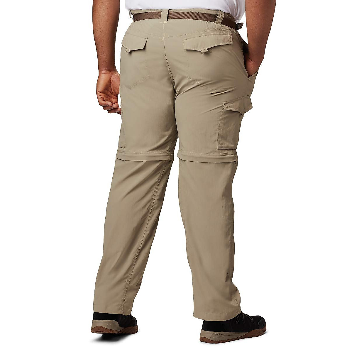 Columbia Mens Ridge Silver Ridge Convertible Pant, Tusk, 34W x 30L US