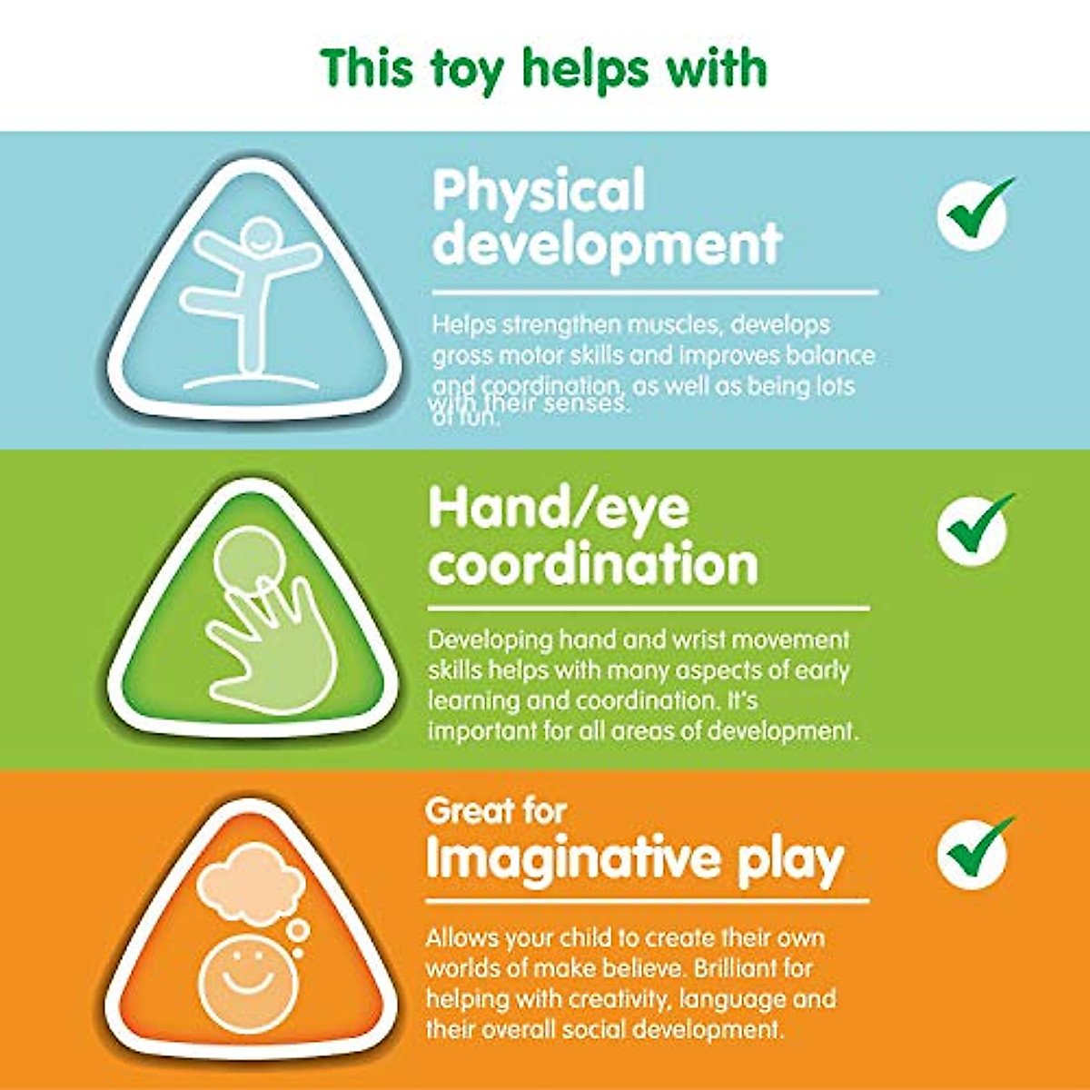 Early Learning Centre Wooden Activity Workbench, Imaginative Play, Hand Eye Coordination, Physical Development, Kids Toys for Ages 12 Month, Amazon Exclusive