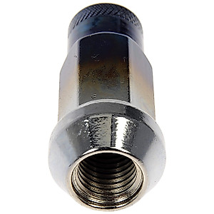 Dorman 713-385T Ti-Blue Open End Knurled Wheel Nuts Compatible with Select Models, 20 Pack