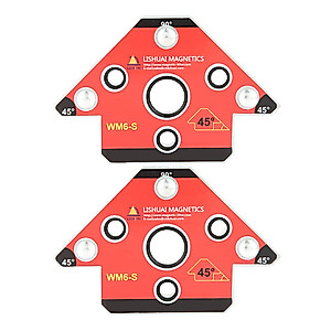 2pcs Arrow Soldering Welding Magnetic Holder Welder Accessories 45/90/ 135 Degree
