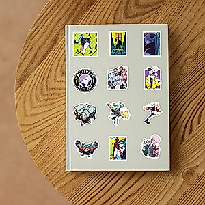 62Pcs Edgerunners Anime Stickers Pack, Manga Poster Cartoon Vinyl Waterproof for Water Bottle,Laptop,Phone,Skateboard,Scrapbooking,Journaling Gifts for Adults Teens Kids for Party Favor Supply