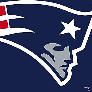 Skinit Decal Gaming Skin Compatible with PS4 Slim Bundle - Officially Licensed NFL New England Patriots Large Logo Design