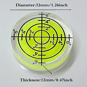 SIZIKJXGHWYI 3Pcs Rifle Scopes Level Magnetic Scope Mounting Tool for 20mm Mounts