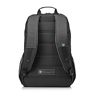 HP 15-inch Laptop Sport Backpack (Black/Green)