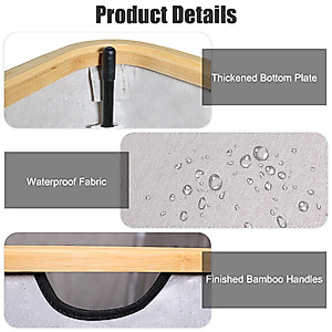 Laundry Hamper with Wheels, 105 Liters Large Launry Baskets for Laundry with Lid, Collapsible Cloth Hamper for Bedroom, Bathroom, College Dorm, Laundry Room