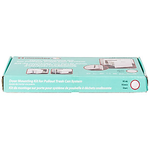 Hardware Resources Door Mount Kit for CAN-EBM Series, White