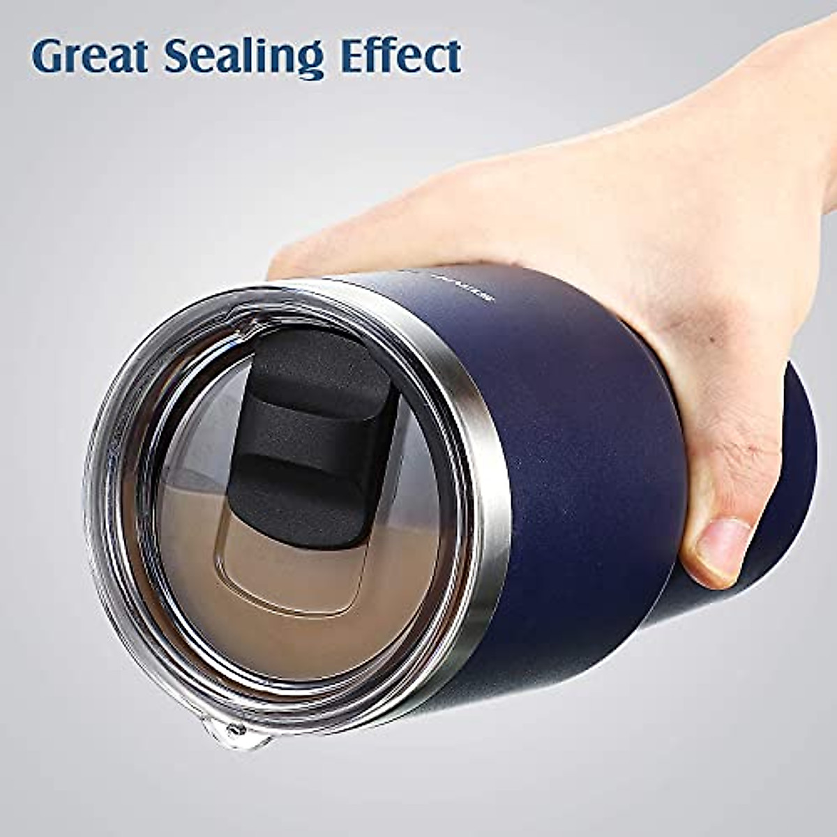 30 oz Replacement Rubber Lid Seals Compatible Seals Lid Gaskets for 14 or 30 Ounce Insulated Stainless Steel Tumblers (6 Pieces)