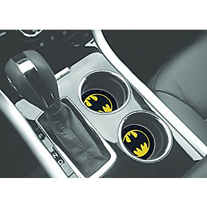Plasticolor 001960R01 Batman Auto Car Truck SUV Cup Holder Coaster 2-Pack