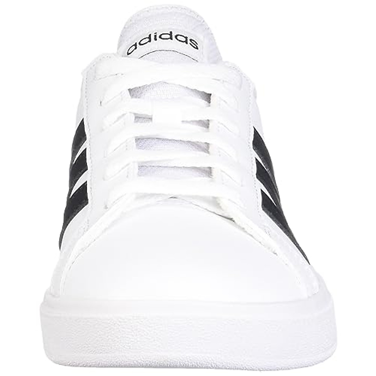 adidas Women's Grand Court Base 2.0 Tennis Shoes, Cloud White-core Black, 8