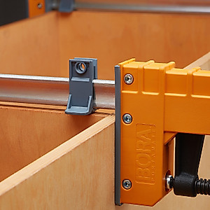 Bora 50" Parallel Clamp Set, 2 Pack of Woodworking Clamps with Rock-Solid, Even Pressure, 571150T