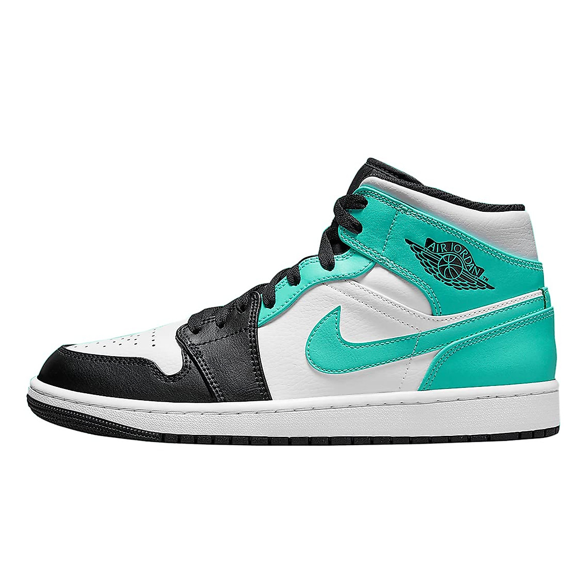 Jordan Mens Air Jordan 1 Mid 554724 132 Island Green - Size 10