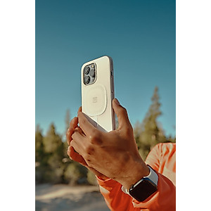 URBAN ARMOR GEAR [U] by UAG Designed for iPhone 14 Plus Case White Marshmallow 6.7" Lucent 2.0 Built-in Magnet Compatible with MagSafe Charging Slim Lightweight Opaque Protective Cover