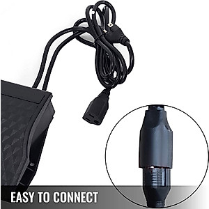 TUNTROL 560W Flex Shaft Rotary Tool with 1/4" Chuck & Stepless Foot Pedal Control, Hanging Grinder Carver Electric Multi-function Metalworking Tools Repair Kit