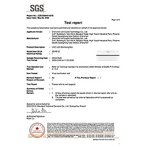 NIELS RYBERG Premium UVC STERILIZER/UV SANITIZER for Mobile Phones and Household Items - SGS Certified