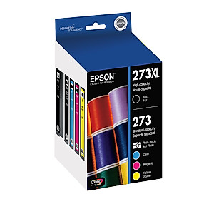 Epson T273XL-BCS Claria -Cartridge -Ink, 5 Pack, Yellow