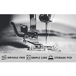 Pomp Pure White 90" x 132" Poplin Polyester Tablecloth (4 Pack) | Wrinkle + Stain Resistant Easy Care Premium Fabric | Fits 6FT Rectangle Table