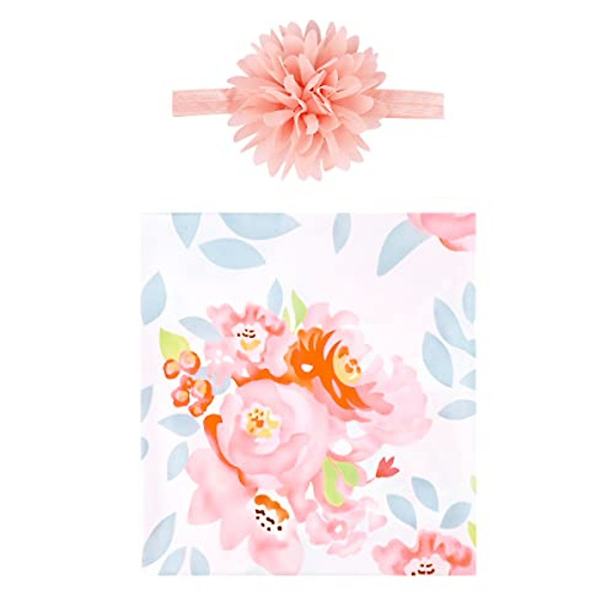 Muratomedo Newborn Baby Blanket Baby Receive Blanket Swaddling Blanket Printed Baby Swaddle Receive Blanket