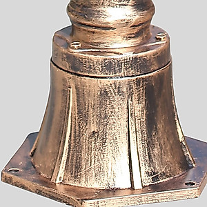 Enlylyog Fashion Simple Retro Home Garden Villa Lamp Outdoor Courtyard Lamp Commercial Hotel Garden Outdoor Lawn Lamp Pedestrian Street Column Head Lamp