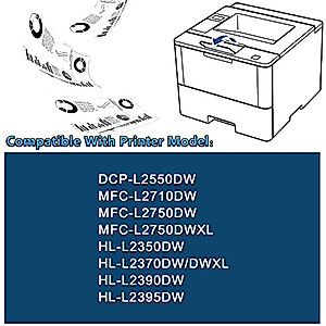 ALUMUINK TN760 TN-760 High Yield Toner Cartridge: Compatible Replacement for Brother TN 760 MFC-L2710DW L2750DW DCP-L2550DW HL-L2370DW Printer(TN7601PK, Up to 3,500 Pages)