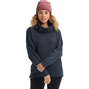 Burton Womens Ellmore Pullover, True Black Heather New, X-Small