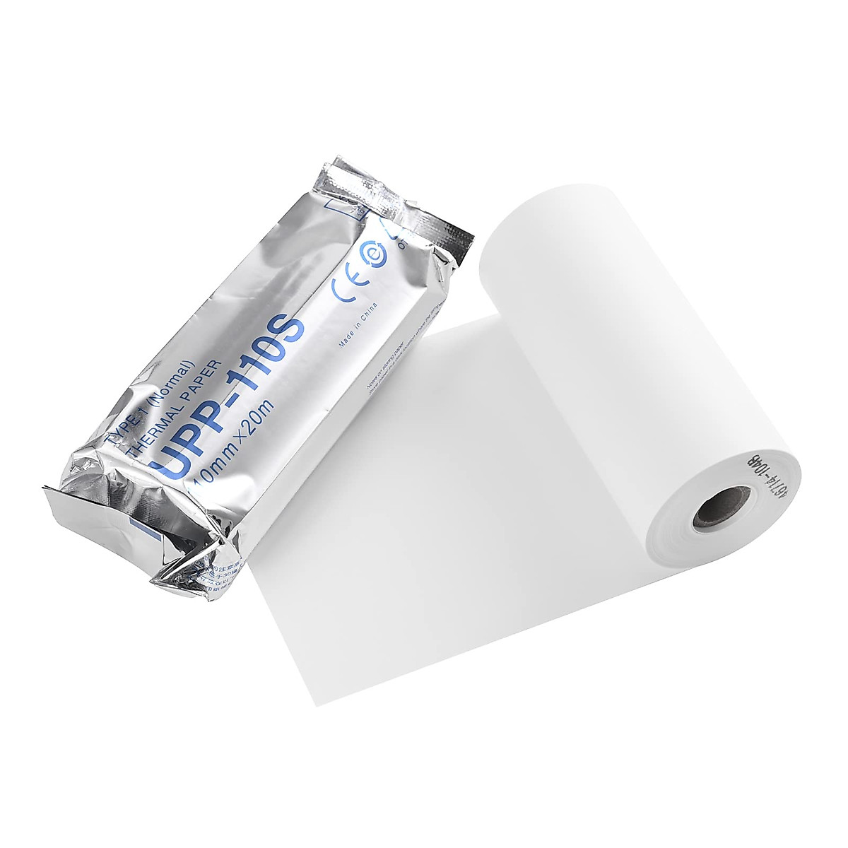 UPP-110S Type I Black and White Video Thermal Ultrasound Paper Film/Media 10 rolls,Replacement for Sony Upp-110s,110 mm x 20m