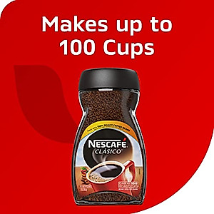 NESCAFE CLASICO Dark Roast Instant Coffee 7 Ounce ( Packaging May Vary)