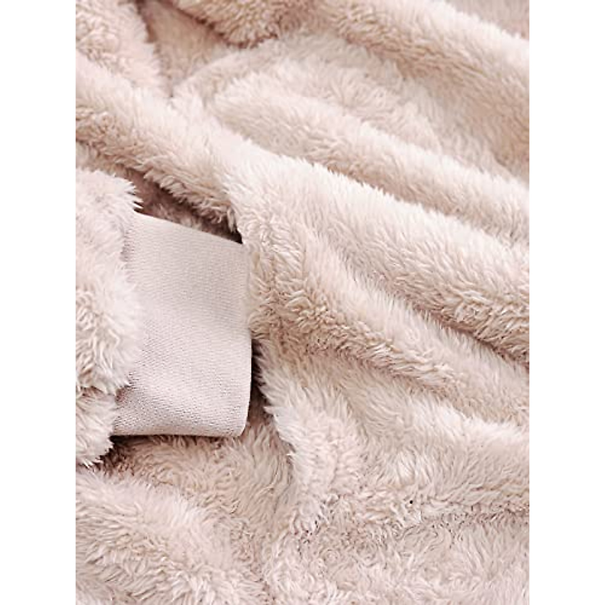 UnHide Shleepy Faux Fur Robe - Lightweight, Extra Soft, & Warm Wearable Blanket - Made From Soft Polyester Faux Fur Material - Machine Washable - Rosy Baby - Medium