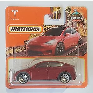 Hot Wheels Matchbox 2022 - Tesla Model Y [Red] 18/100