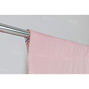 Kate 6ft×9ft Solid Light Pink Backdrop Portrait Photography Background for Photography Studio Children and Headshots Light Pink Backdrop Background for Photography Photo Booth