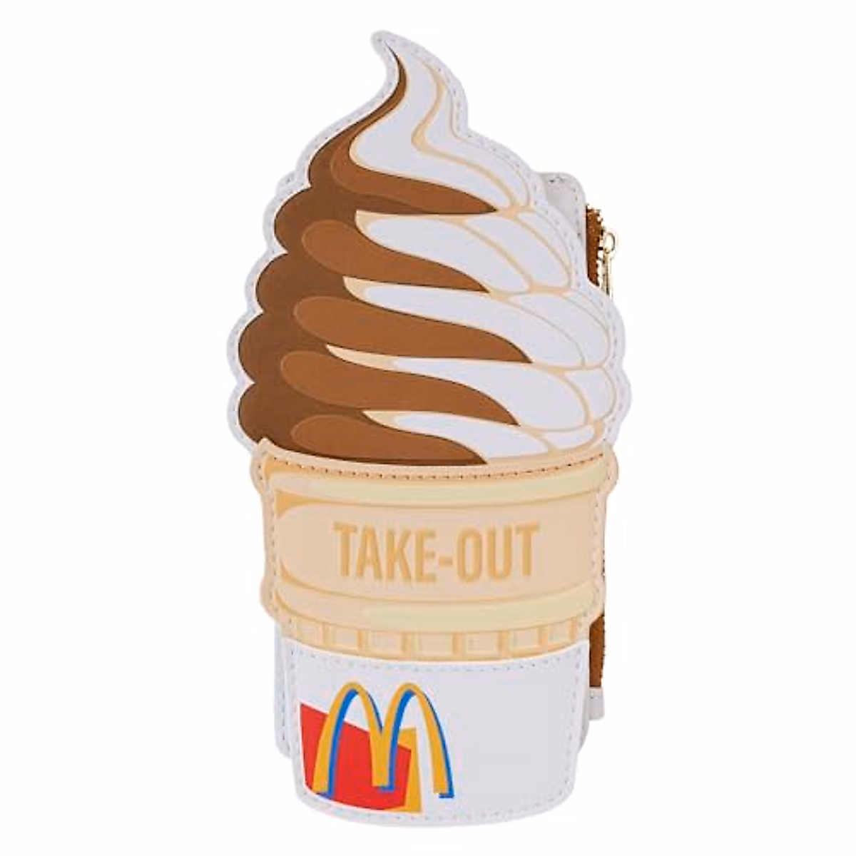 Loungefly McDonalds Soft Serve ICE Cream Cone CARDHOLDER