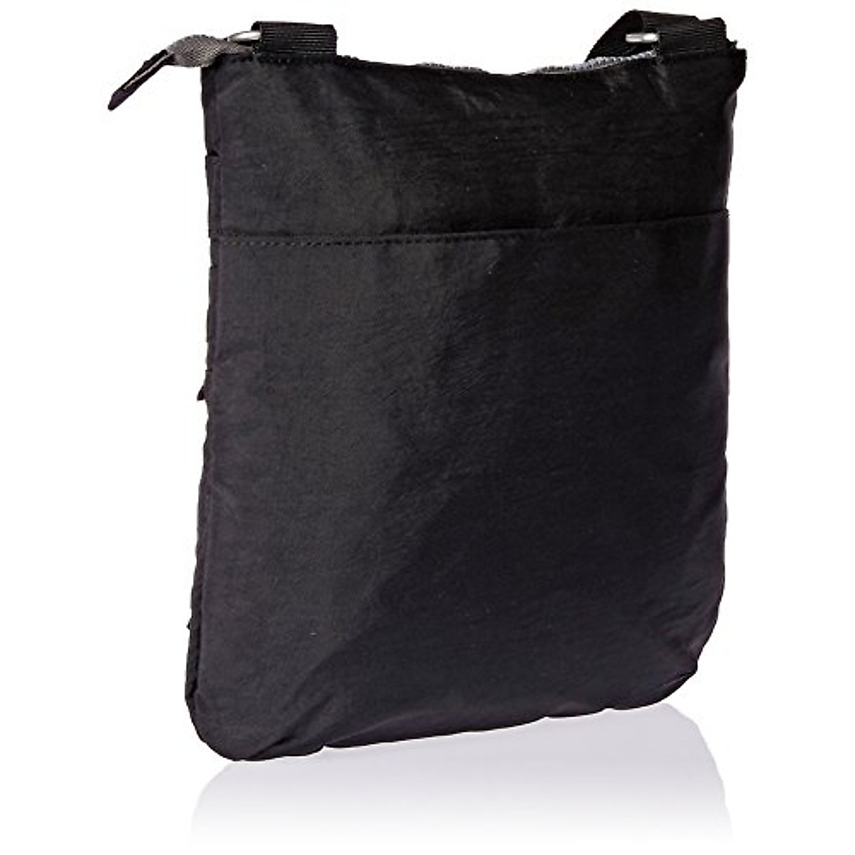 Baggallini Womens Comrade 3-zip Crossbody Cross Body Handbag, Black With Sand Lining, One Size US