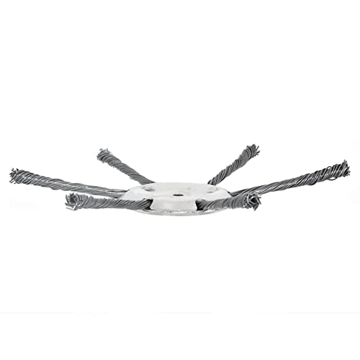 BGTOOL Cordless Steel Wire Wheel 6 Teeth Trimmer Head Weed Brush Lawn Mower Grass Weed Eater Trimmer Brush Head for Lithium Strimmer