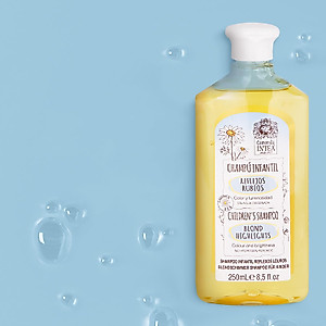 Camomila Intea Kids 3-In-1 Hair Lightener Kit - Blonder Lightening Set with Chamomile Extract - Lotion, Shampoo and Conditioner