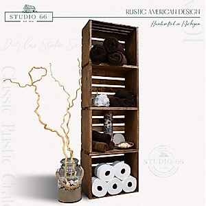 Darla'Studio 66 Rustic Wood Crate