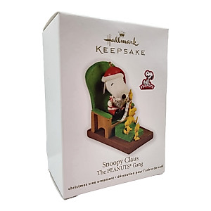 Hallmark Snoopy Claus 2011 Ornament The Peanuts Gang