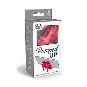 Genuine Fred 5216323 PUMPED UP High Heel Shoe Phone Stand, Ruby Red